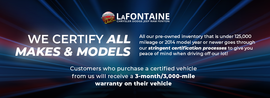 Chrysler Dodge Jeep Ram Dealer Fenton MI | LaFontaine CDJR of Fenton